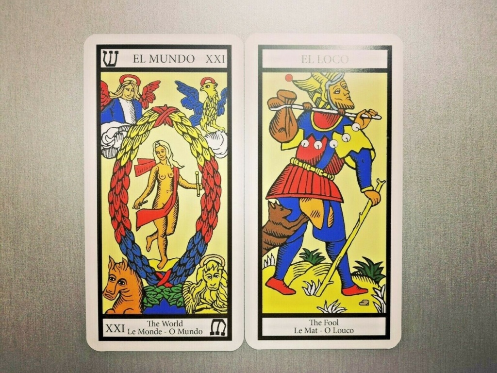 Tarot Marselha 22 Arcanos Maiores 11cm | Deva Box