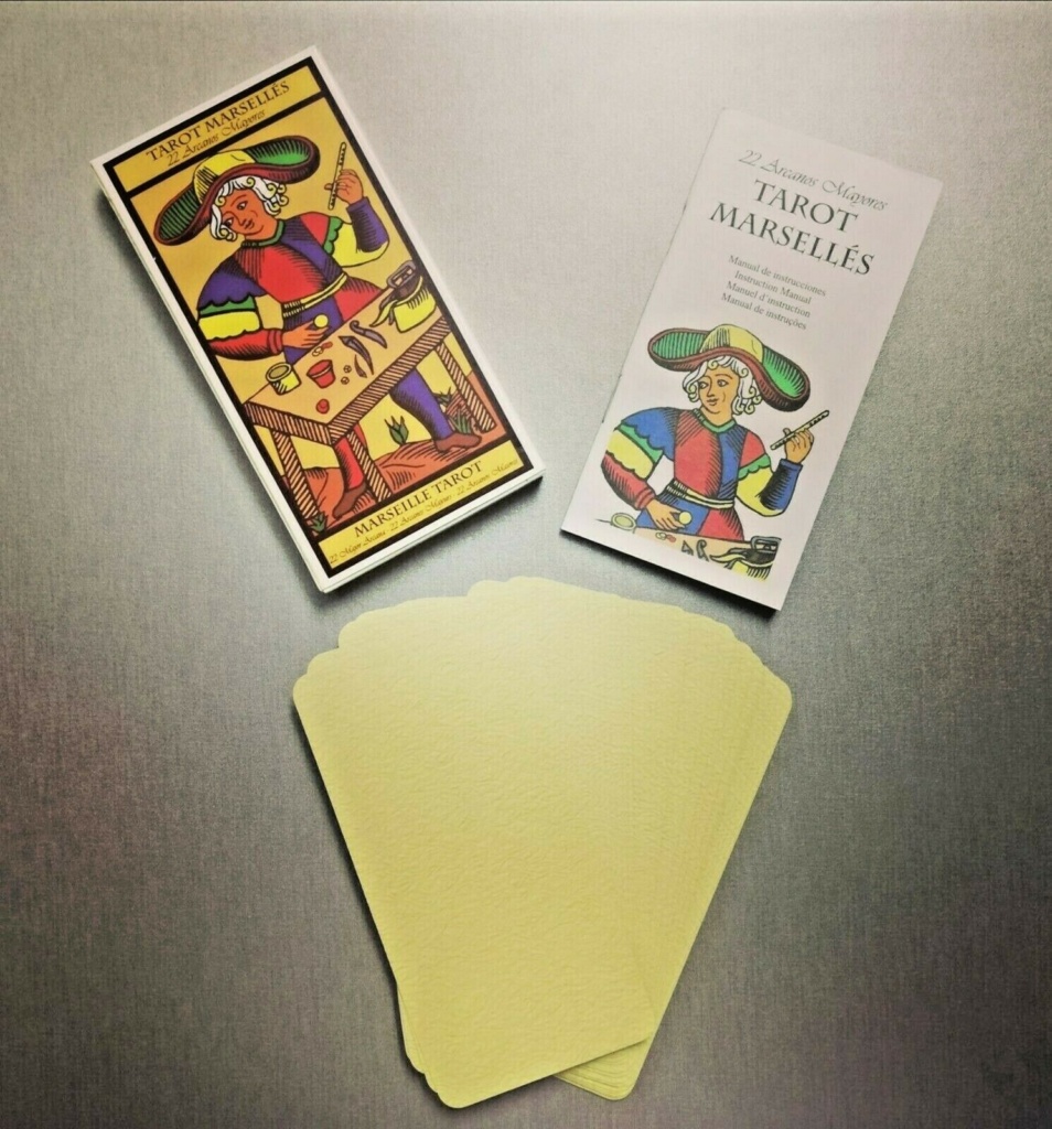 Tarot Marselha 22 Arcanos Maiores 11cm | Deva Box